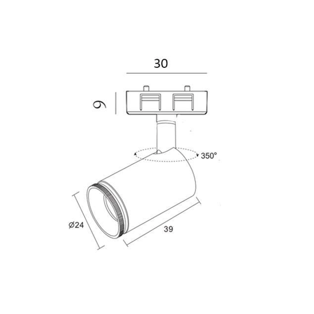 Parify Mini-Trak 115-2 - Parify Lighting